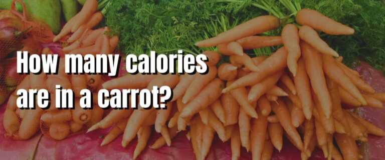 How many calories are in a carrot? – MY Healthy Balance