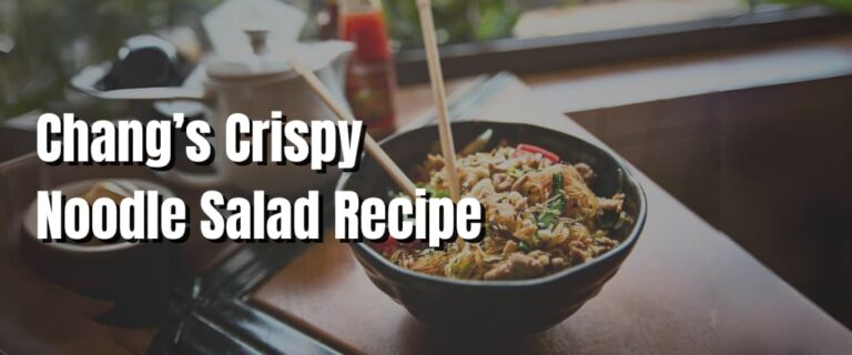 Chang’s Crispy Noodle Salad Recipe – MY Healthy Balance